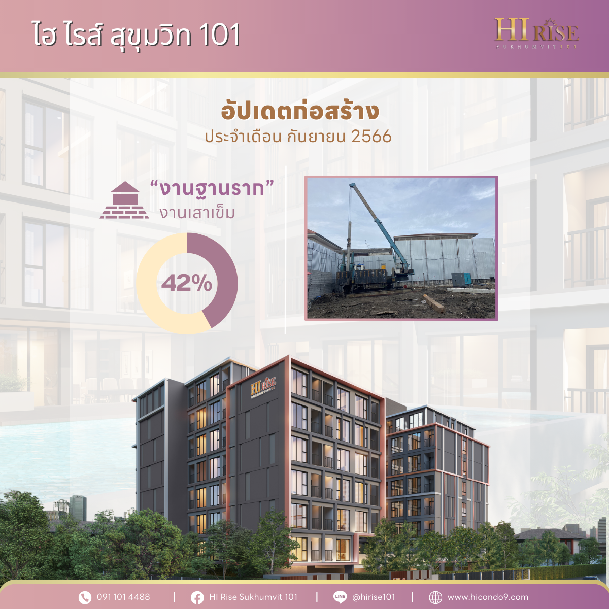 HI Sukumvit 101 Condo - ไฮ ไรส์ สุขุมวิท 101